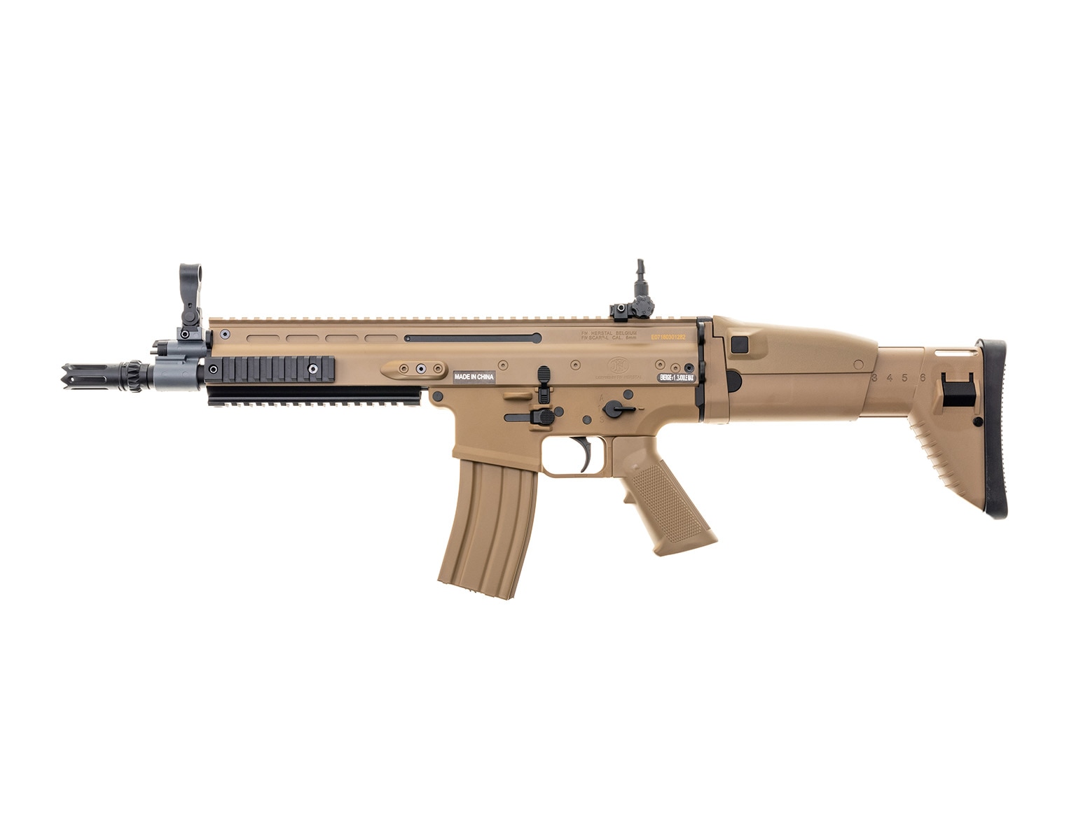 Karabinek szturmowy AEG FN SCAR-L CQC - tan (200962) | Sklep Militaria.pl
